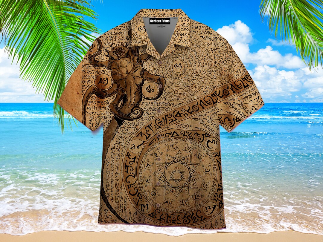 Octopus Aloha Hawaiian Shirts for Men and Women Octopus - Etsy
