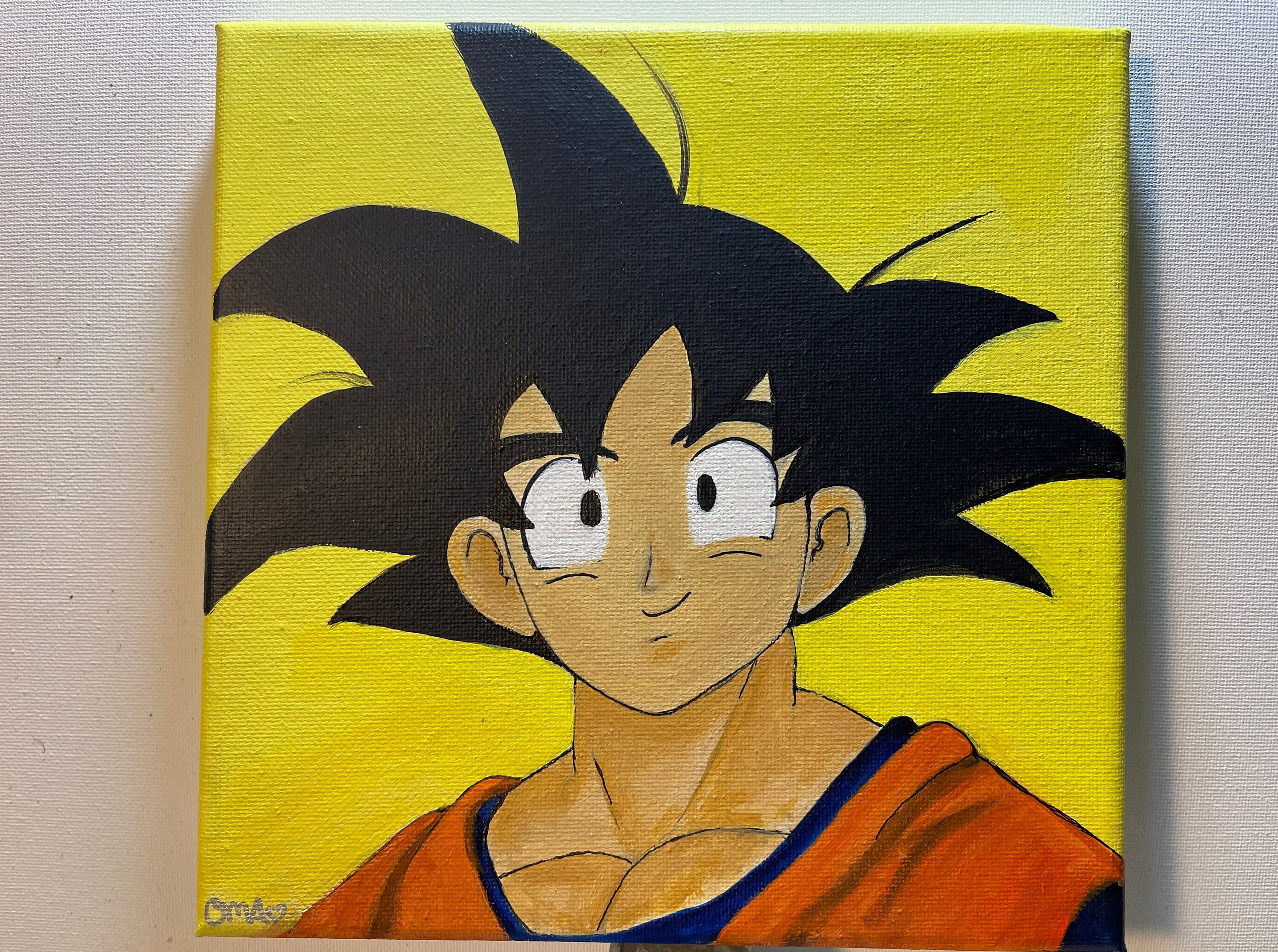 Goku Painting Dragon Ball Z Art - Etsy