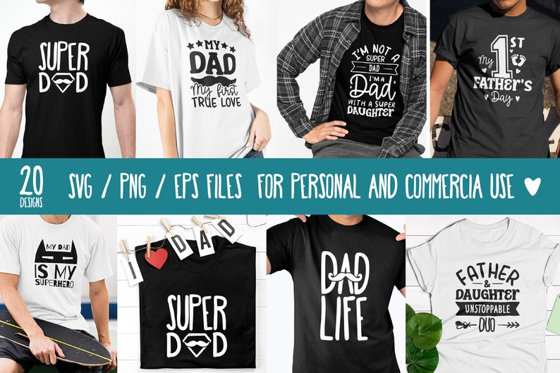 Fathers Day Svg Bundle Dad Svg Fathers Day Gift From - Etsy