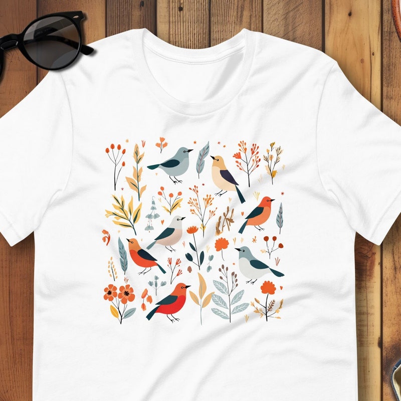 Bird Shirt - Etsy