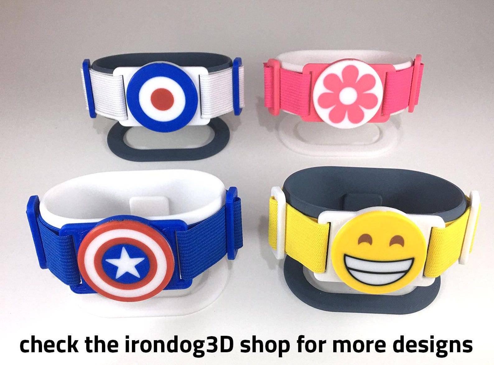 Freestyle Libre 1 & 2 Sensor - Happy Emoji Protective Case and Armband ...