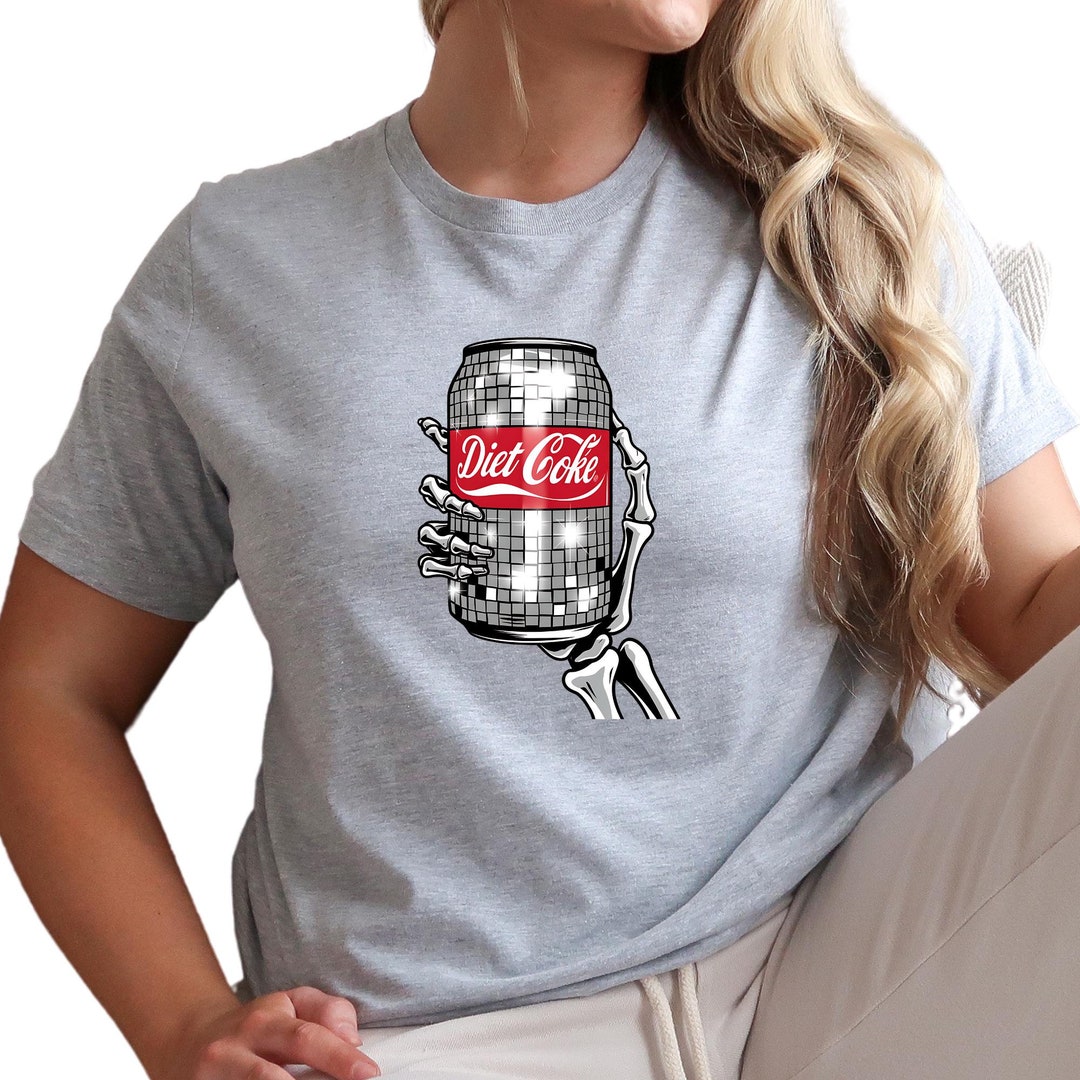 Diet Coke Skeleton Hand Shirt, Diet Coke Addict Shirt, Diet Coke Shirt ...