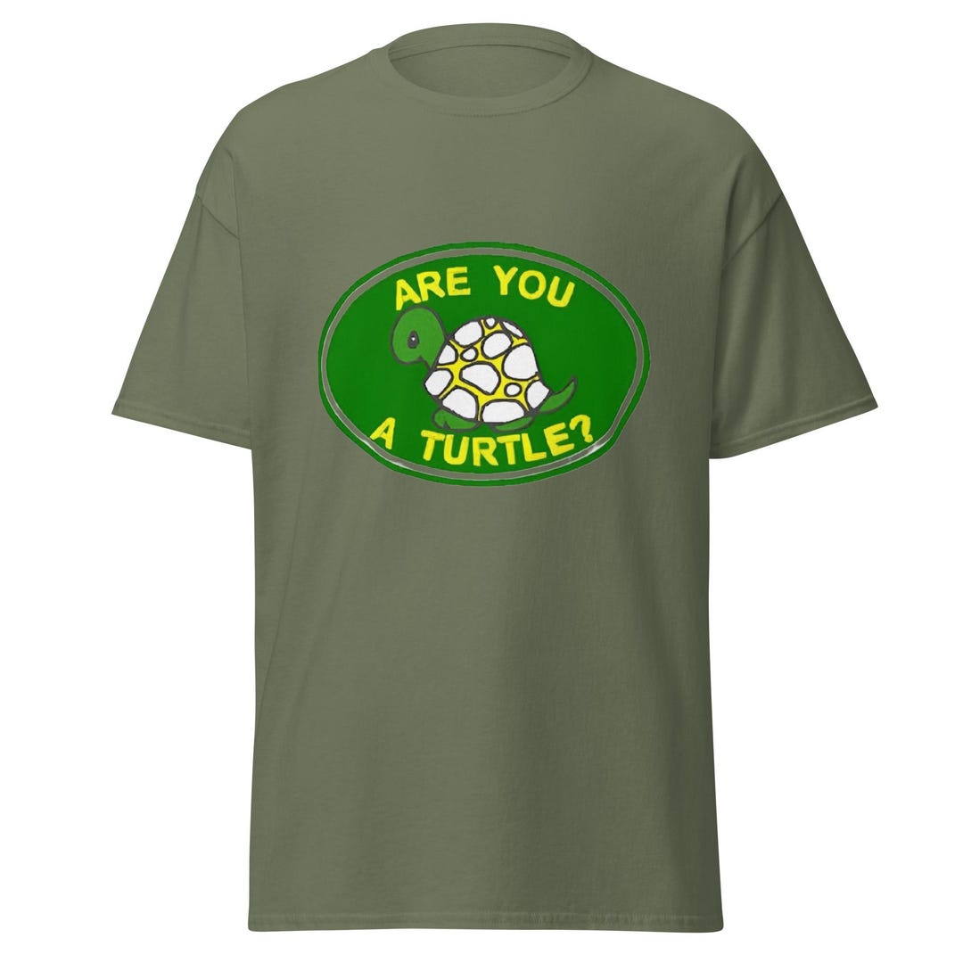 YBYSAIA Are You A Turtle Unisex Classic Tee - Etsy