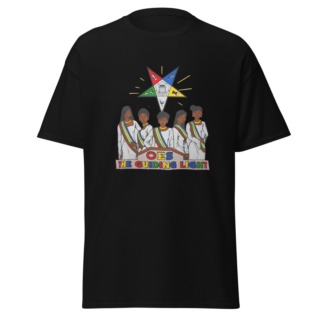 Order of Eastern Star OES the Guiding Light Tee - Etsy