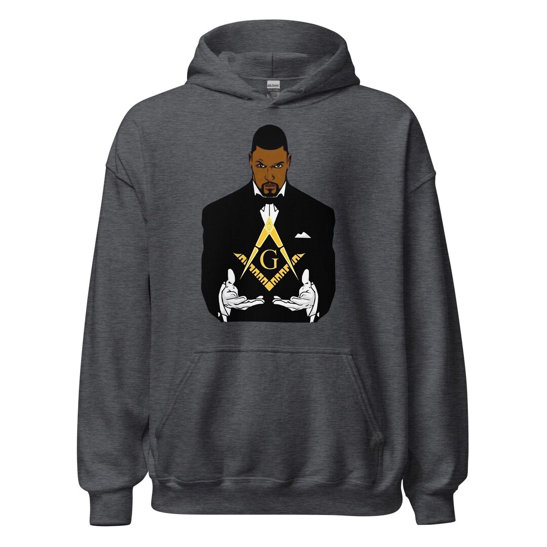 Freemason Character Masonic Emblem Hoodie - Etsy