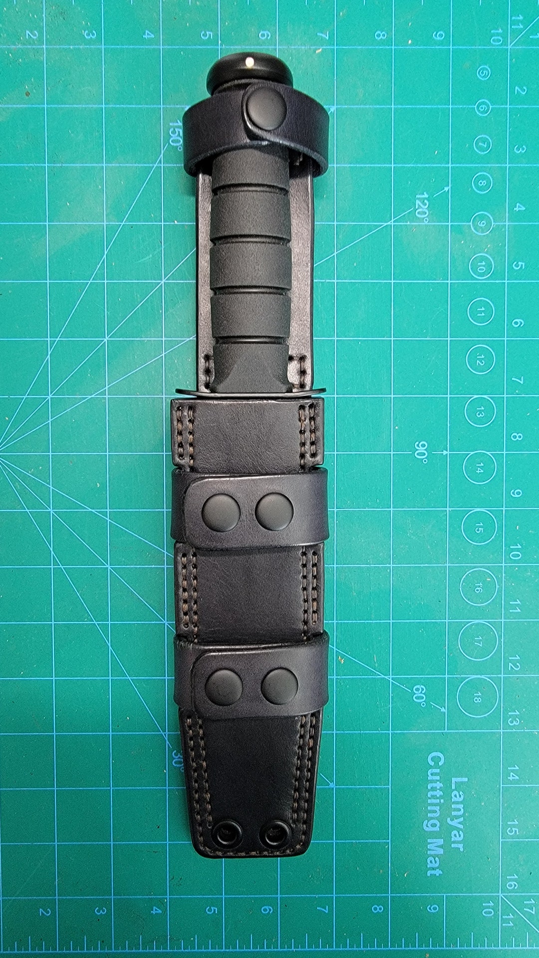 Ka-bar Sheath, Ka-bar Knife, USMC Ka-bar Sheath, USMC Ka-bar, Leather ...