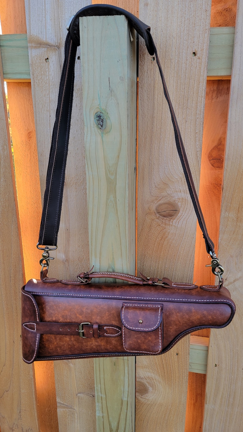 Henry Takedown Survival Rifle Case (PATTERN Only), Leather Rifle Case ...