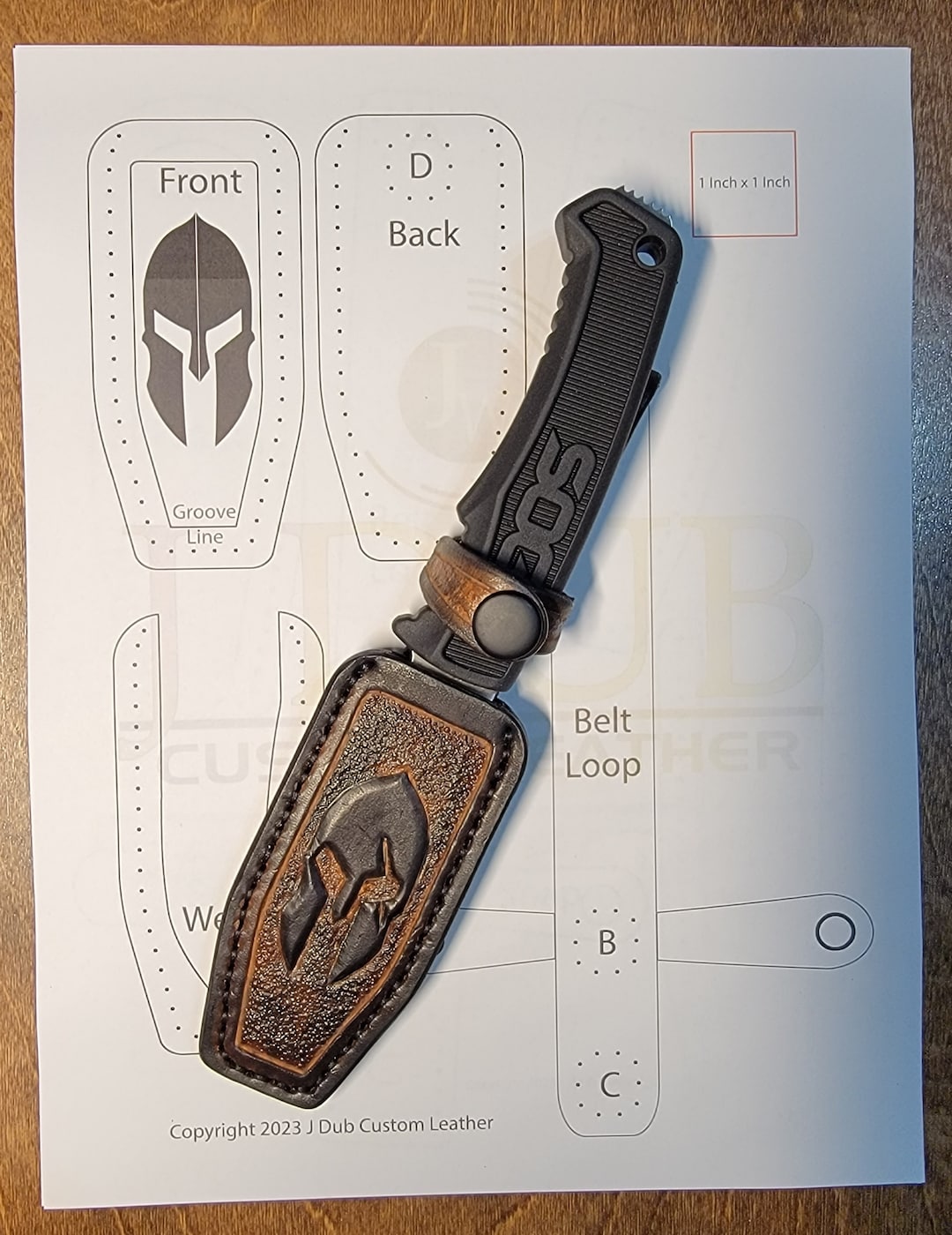 SOG Tactical Fixed Blade(fk101-cp) Sheath (PATTERN Only), Knife Sheath ...