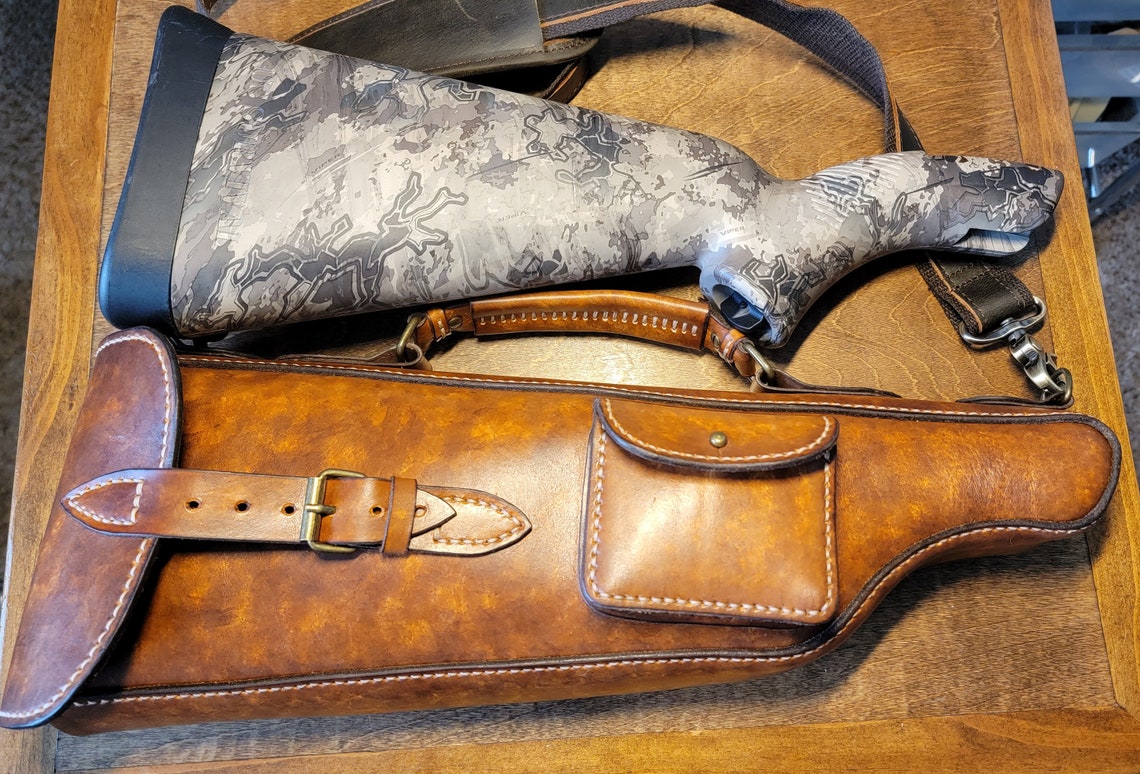 Henry Takedown Survival Rifle Case (PATTERN Only), Leather Rifle Case ...