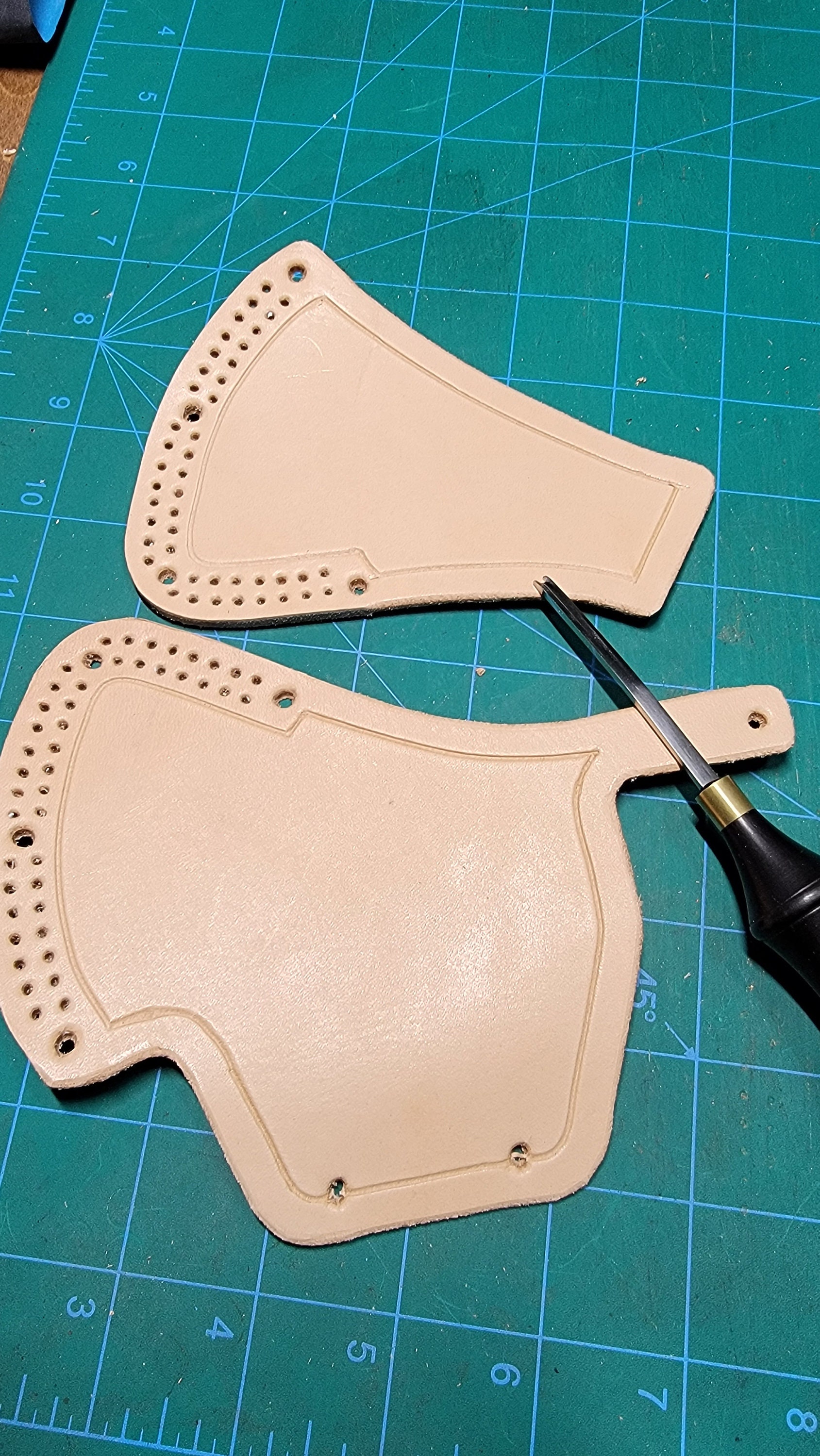 Estwing Sportsman's 12 Hatchet Sheath PATTERN Only, Sheath Pattern ...