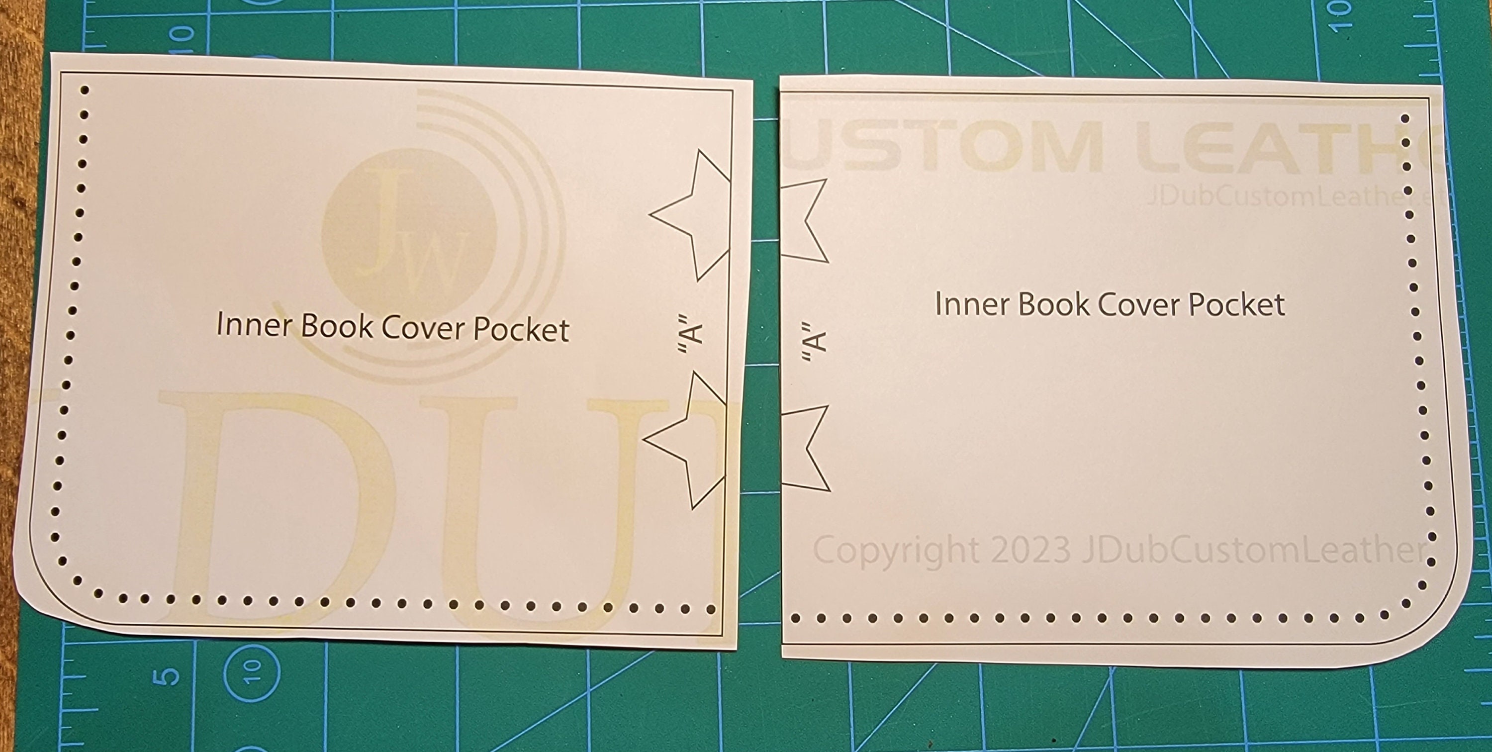 Book Cover PATTERN Only, Bible Cover, Leather Bible Cover Pattern ...