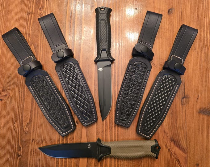 Gerber Strongarm Fixed Blade Sheath, Knife Sheath, Gerber Knife Sheath ...