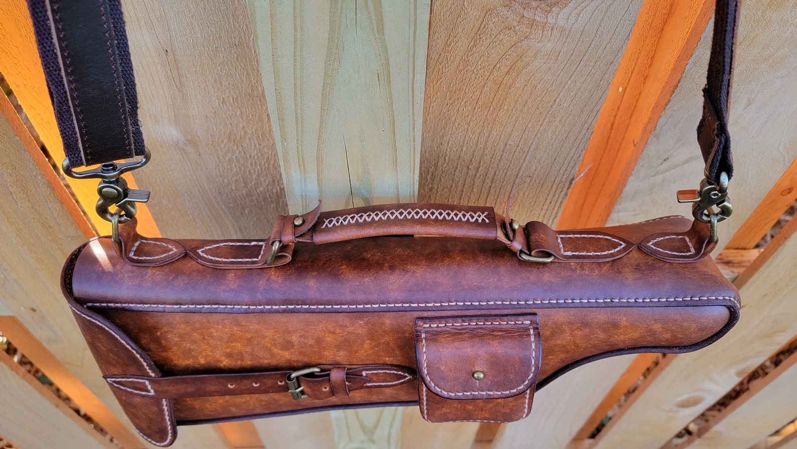 Henry Takedown Survival Rifle Case (PATTERN Only), Leather Rifle Case ...