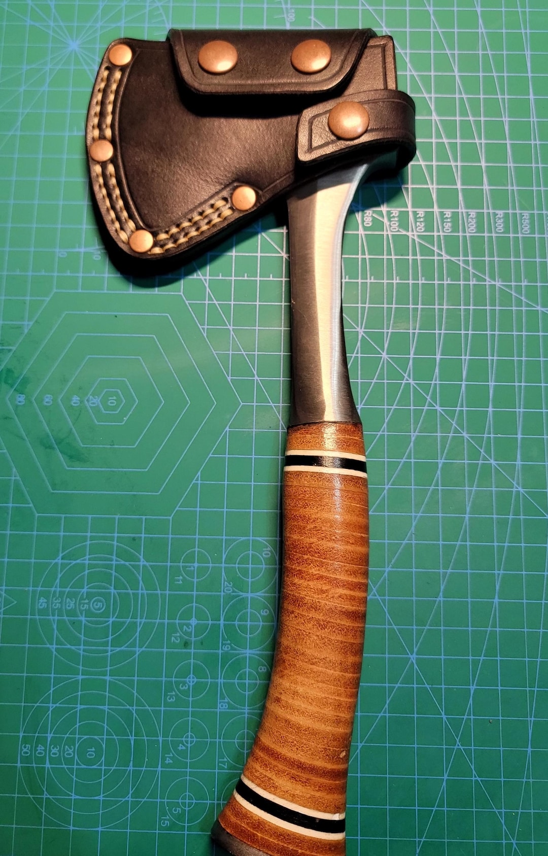 12" Estwing Leather Sheath, Hatchet Sheath, Axe Sheath, Estwing Sheath ...