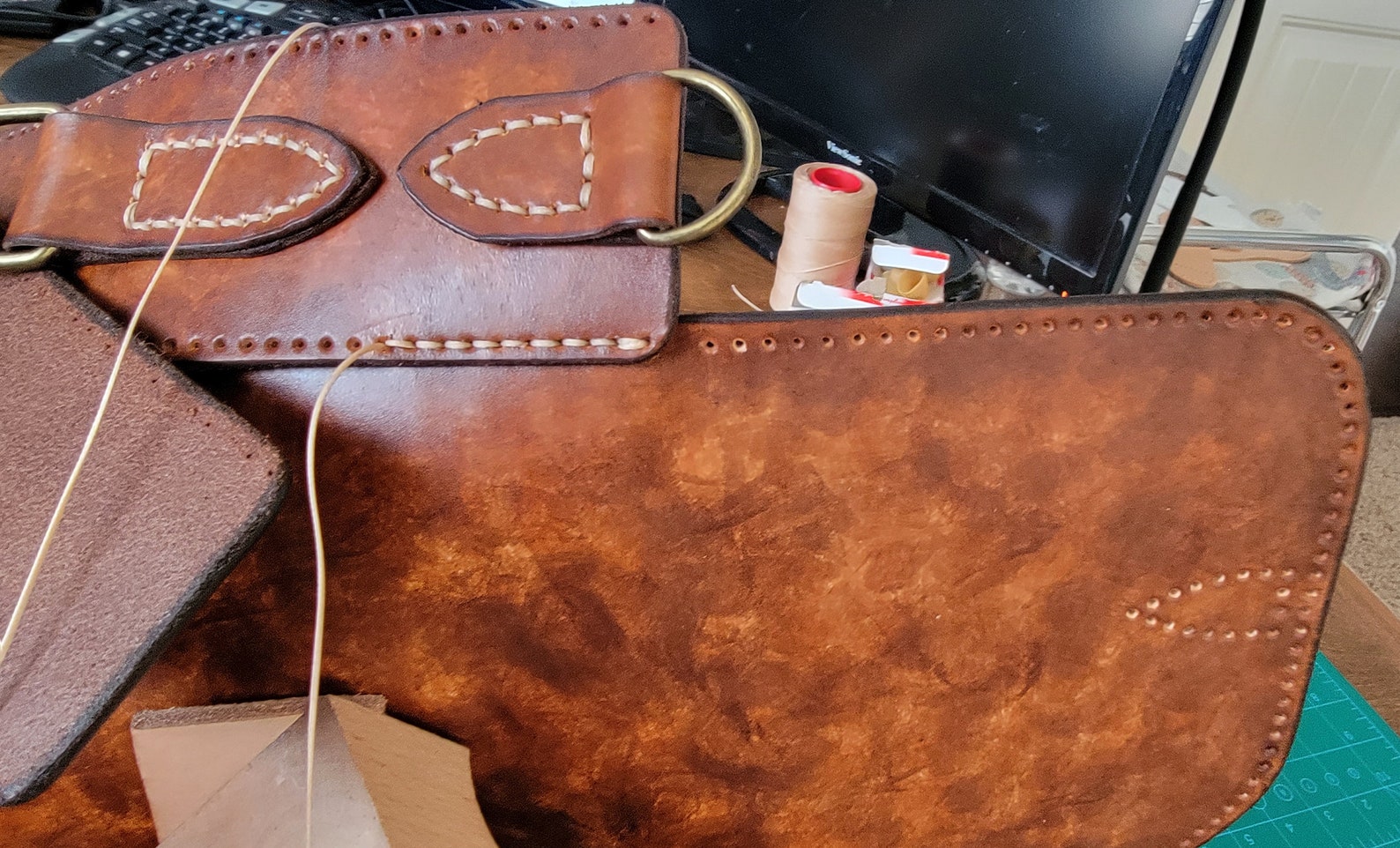 Henry Takedown Survival Rifle Case (PATTERN Only), Leather Rifle Case ...