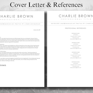 ATS Friendly Resume Template Word, Pages, ATS Resume, ATS Cv Resume ...