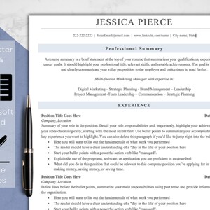 ATS Friendly Resume Template for Word and Pages | Simple Resume | ATS ...