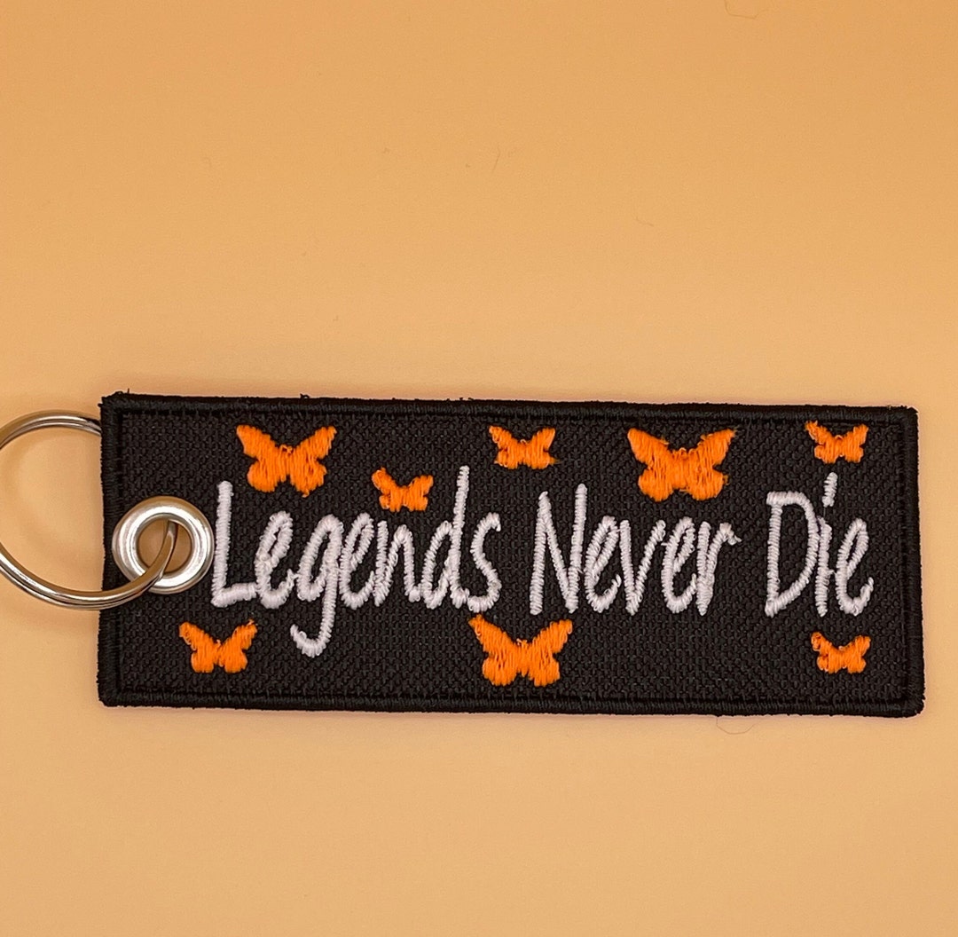 999 Keychain Embroidered Legends glow in the Dark - Etsy