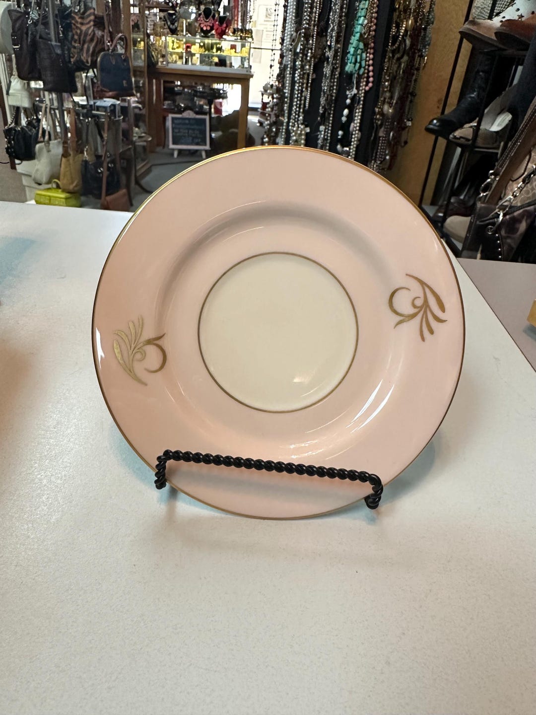 Vintage Pink Royal Splendor by Fine Arts China Saucer Plate 5.5 Inch ...