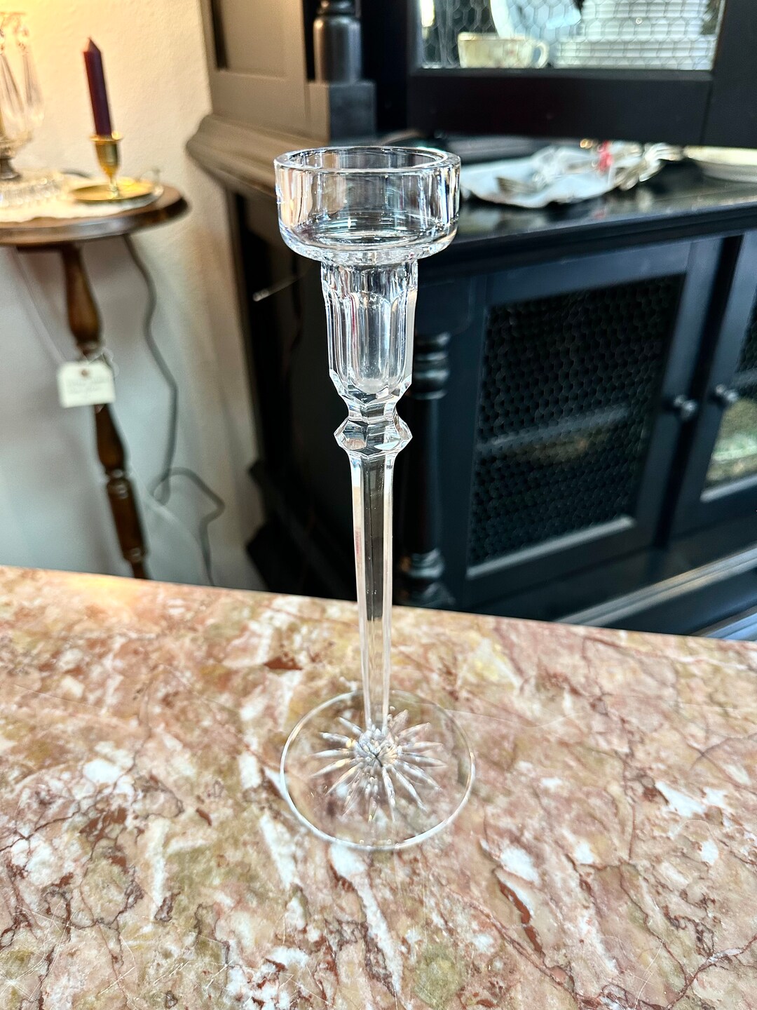 Beautiful 1990s Vintage Rogaska Richmond Crystal Candlestick 10in - Etsy