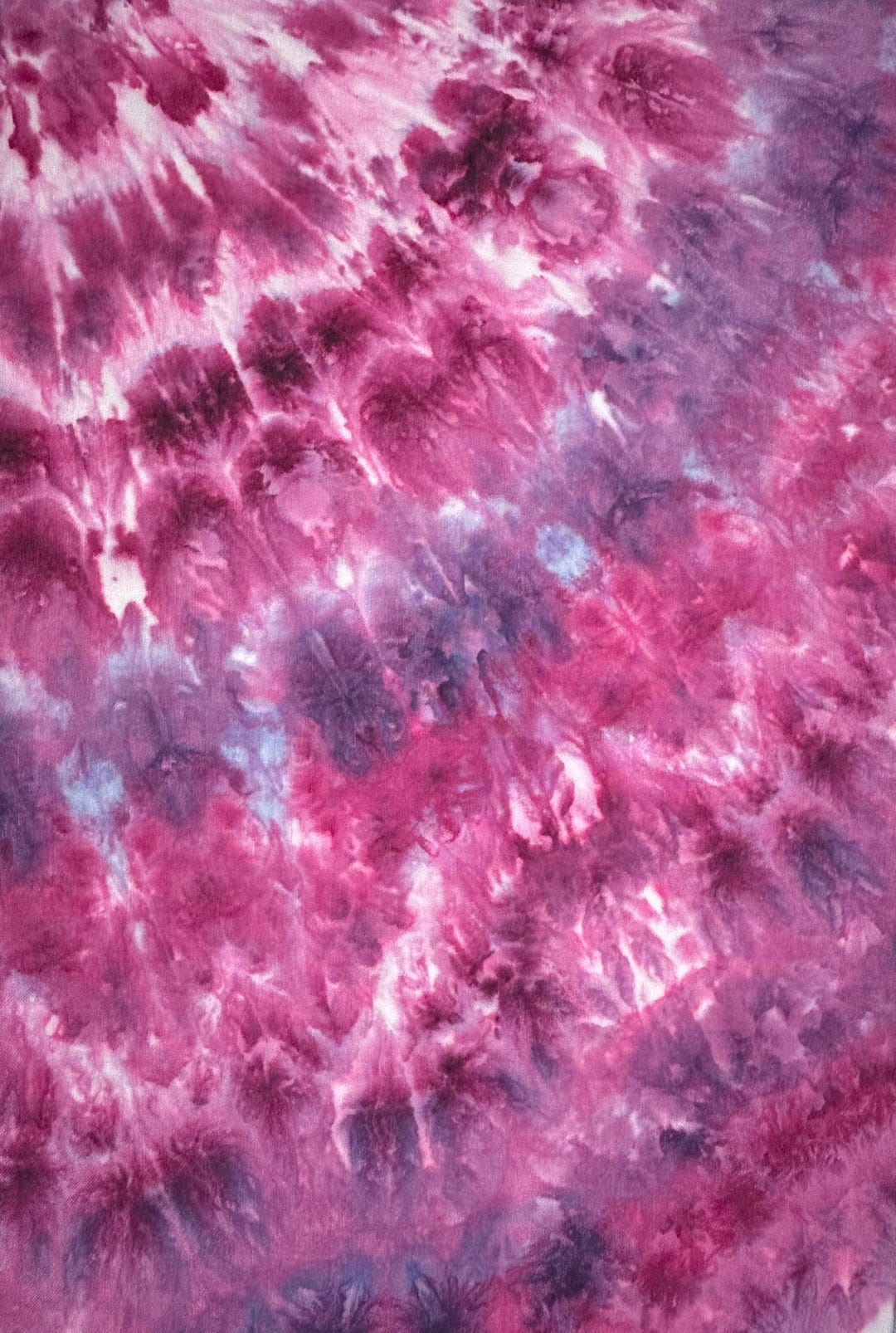 36 Count Linen, Bright Pink and Purple Hand-dyed Cross Stitch Fabric ...