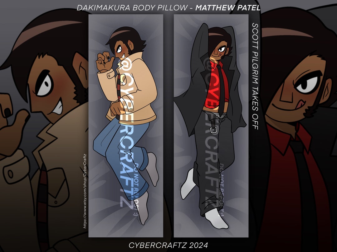 IN STOCK | Matthew Patel Double Sided Body Pillow Dakimakura Cover - Etsy