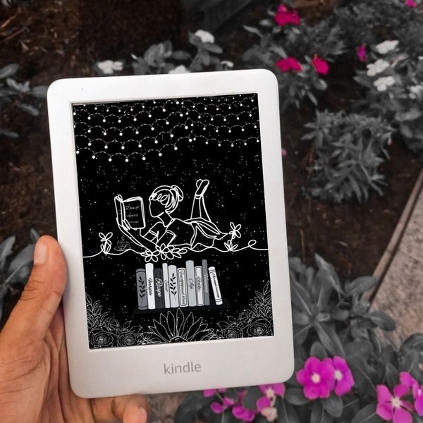 Bookish Wallpaper - Etsy