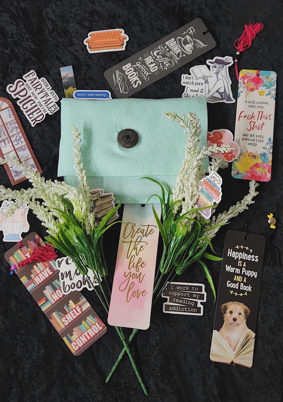 Blind Date With a Book Books Bookmarks Book Sleeve Mystery Book ...