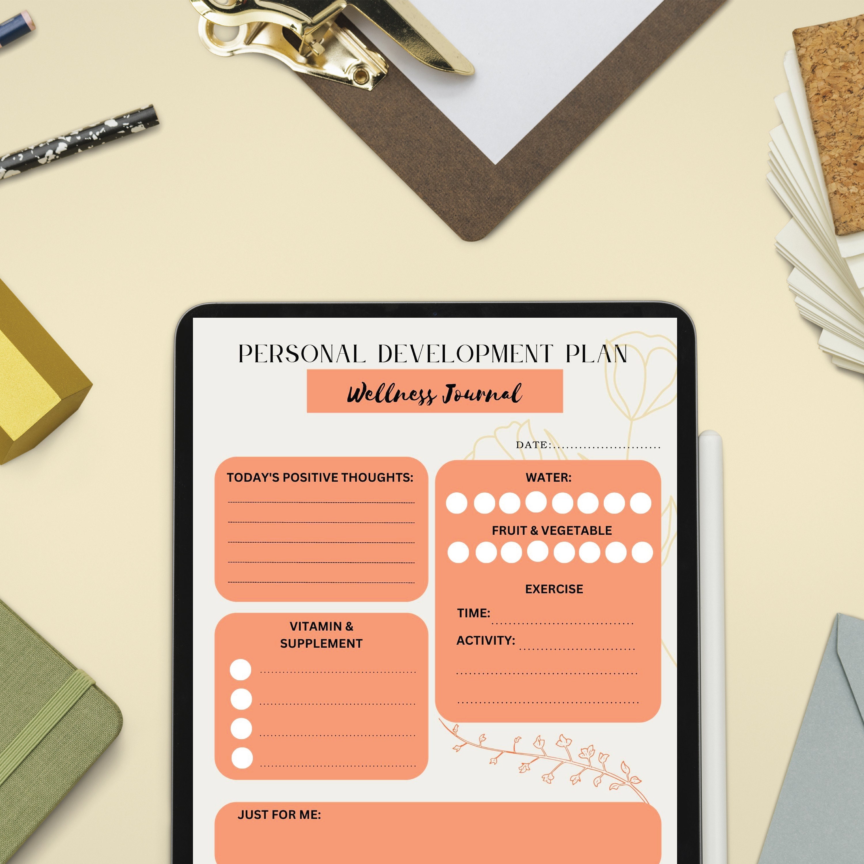 Personal Development Plan Bundle Planner Printable Personal Growth - Etsy