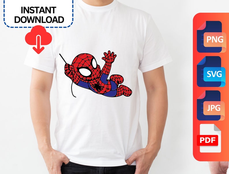 Spidey Bundle SVG PDF PNG Jpeg , Spidey Logo, Spidey Hero Svg, Instant ...