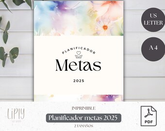 2025 Goal Planner: Printable Productivity Tool (PDF) - Etsy