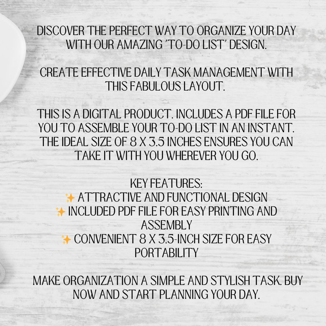 Minimalist To-do List Printable, Task Management Template, Printable ...