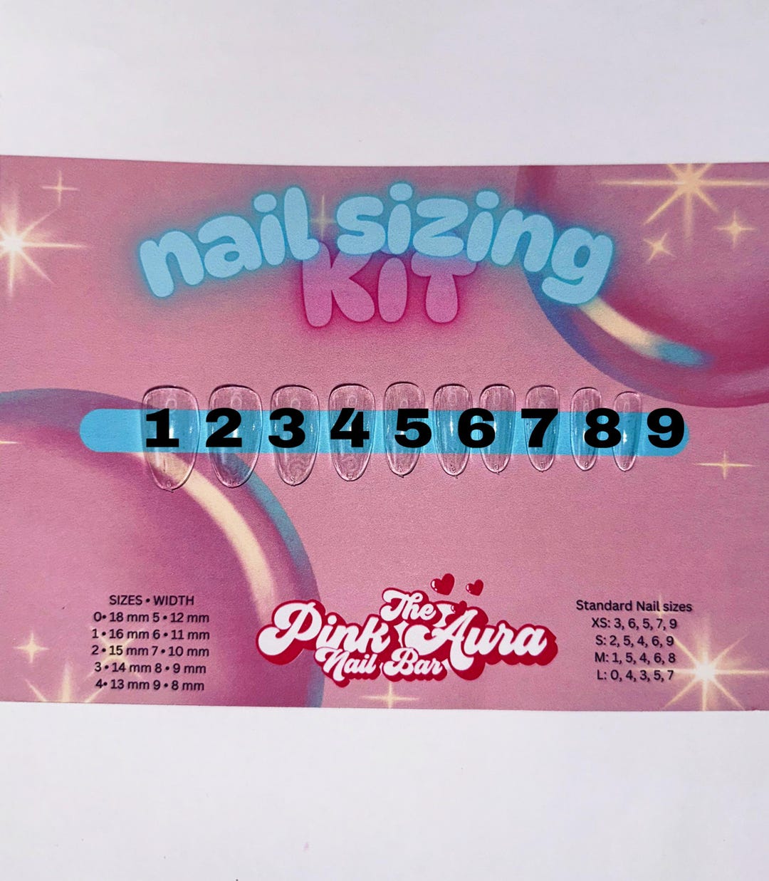 Almond Sizing Kit for Press on Nails - Etsy