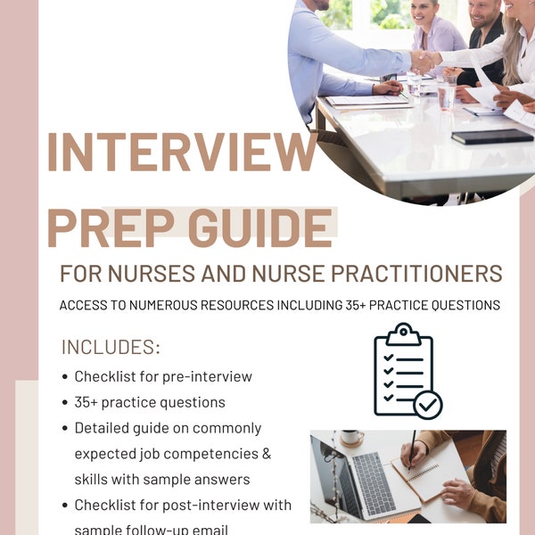 Nurse Guide Interview - Etsy