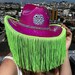 Googly Eyes Fringe Disco Space Cowboy Hat Cosmic Cowgirl Jeepers ...