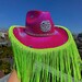 Googly Eyes Fringe Disco Space Cowboy Hat Cosmic Cowgirl Jeepers ...