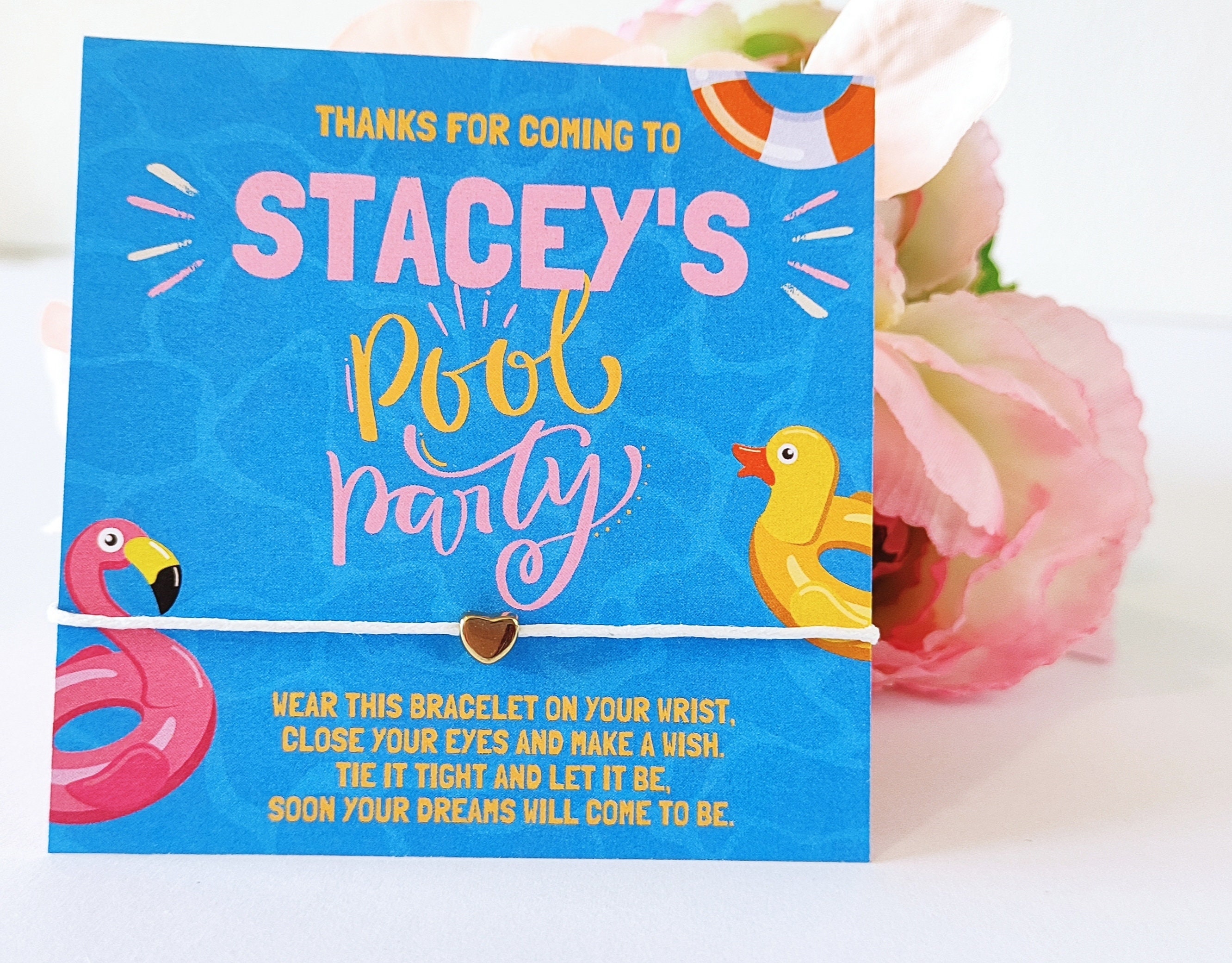 Pool Party Favours, Pool Party Birthday, Summer Party Bag Favors, Kids ...