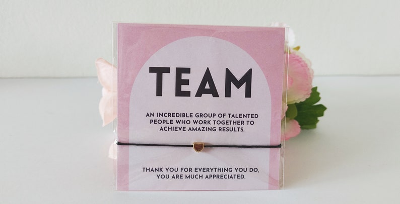 Custom Team Gift Team Thank You Gift Sports Team Employees Staff ...
