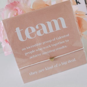 Custom Team Appreciation & Thank You Gift – Wish Bracelets for Staff ...