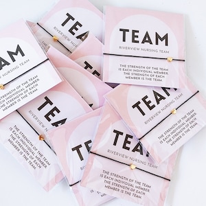 Custom Team Gift Team Thank You Gift Sports Team Employees Staff Coworkers Volunteers Team ...