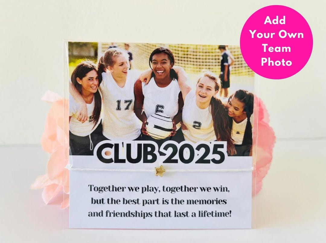 Personalized Add Your Sport Team Photo Custom Netball Soccer Volleyball ...