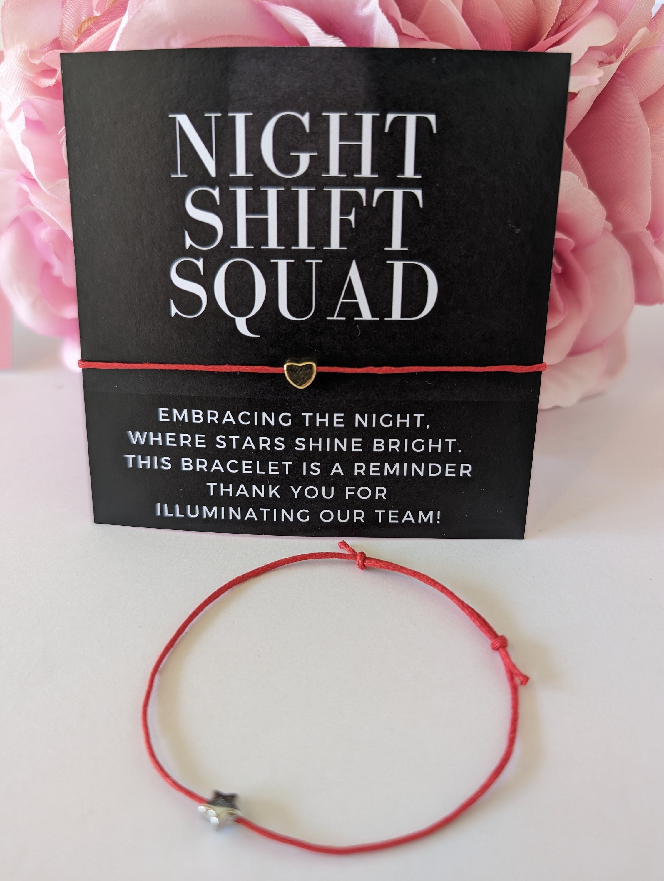 Night Shift Employee Appreciation Gift Custom Night Worker Wish ...