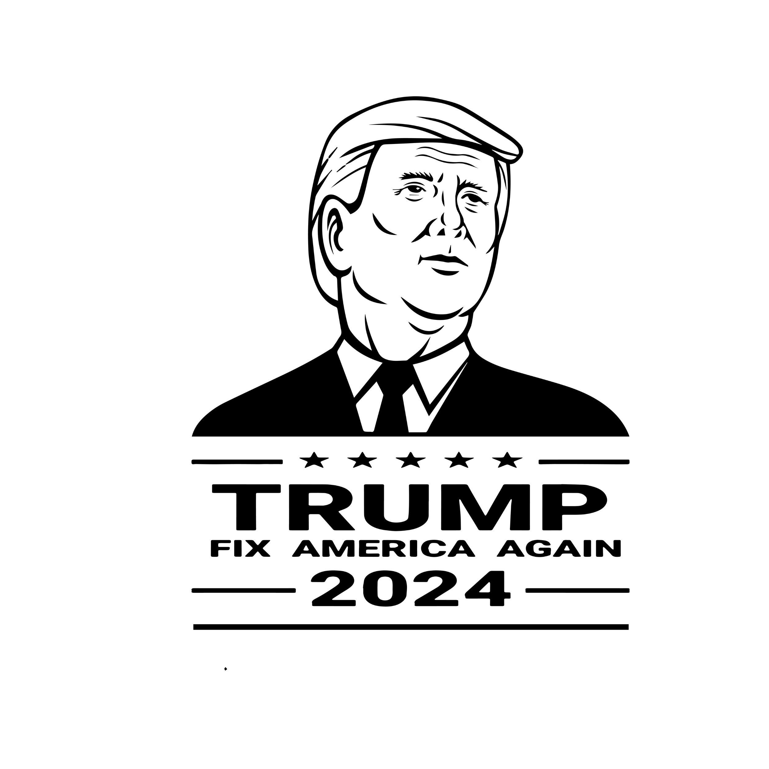 Trump 2024 Svg - Etsy
