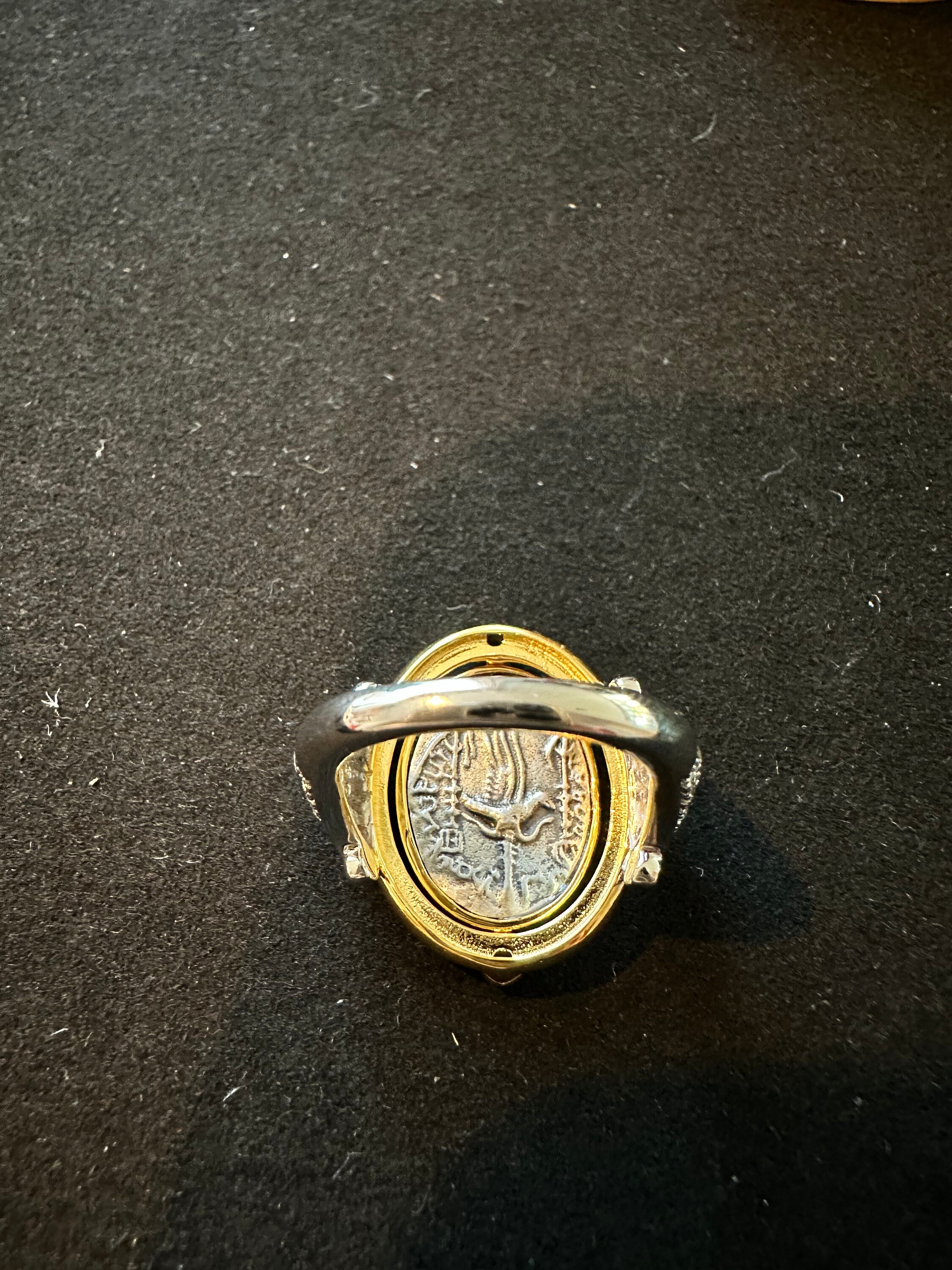 Ancient Roman Coin “ Victoria, the Goddess of Victory” Ring - Etsy