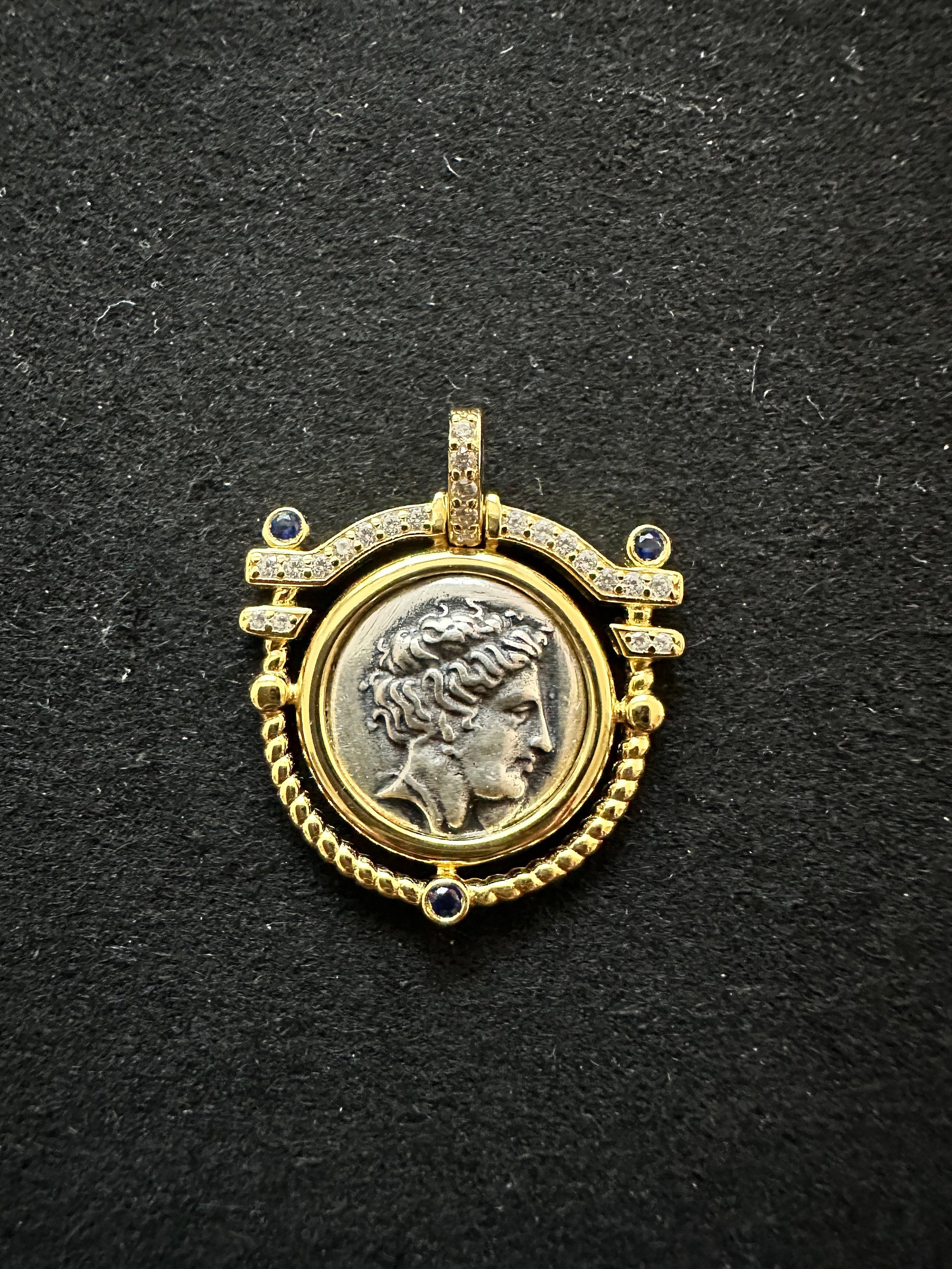 Alexander Roman Emperor Ancient Roman Coin Pendant - Etsy