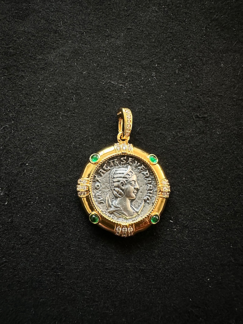 Goddess Fortuna Gold Vermeil Pendant - Etsy