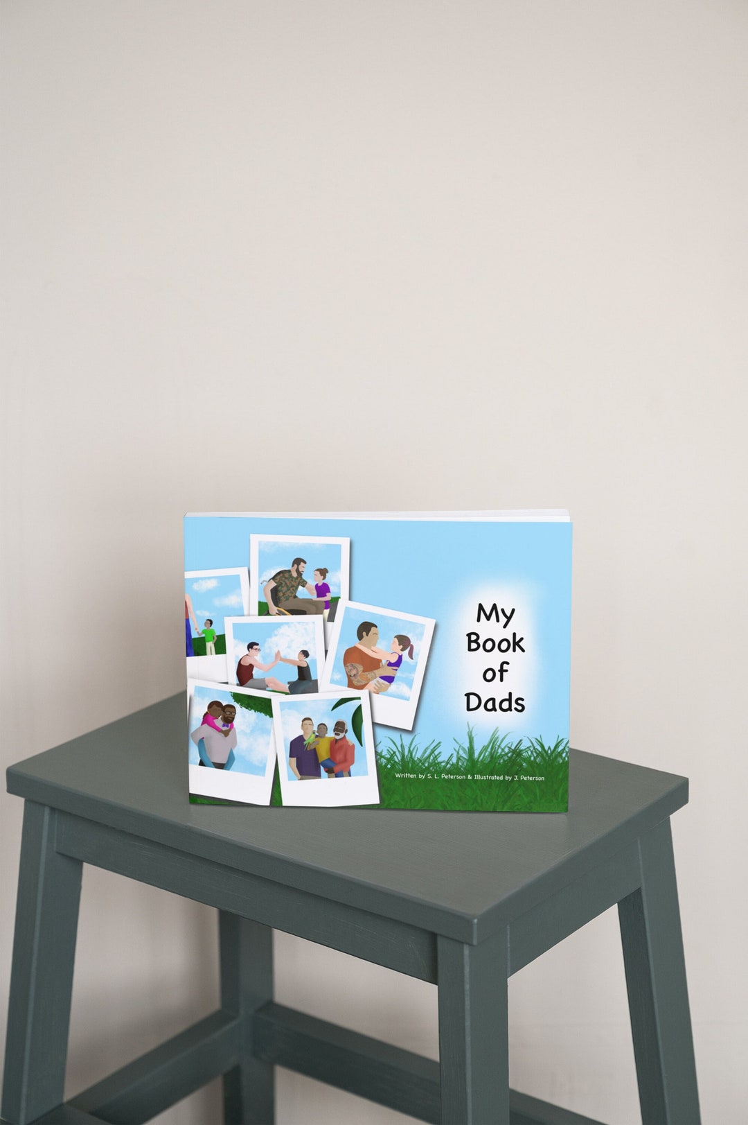 My Book of Dads HARDCOVER | Children's Book About Fathers and Father ...