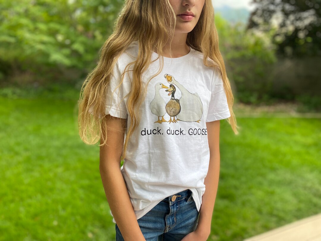 Kids Duck Duck GOOSE T Shirt - Etsy