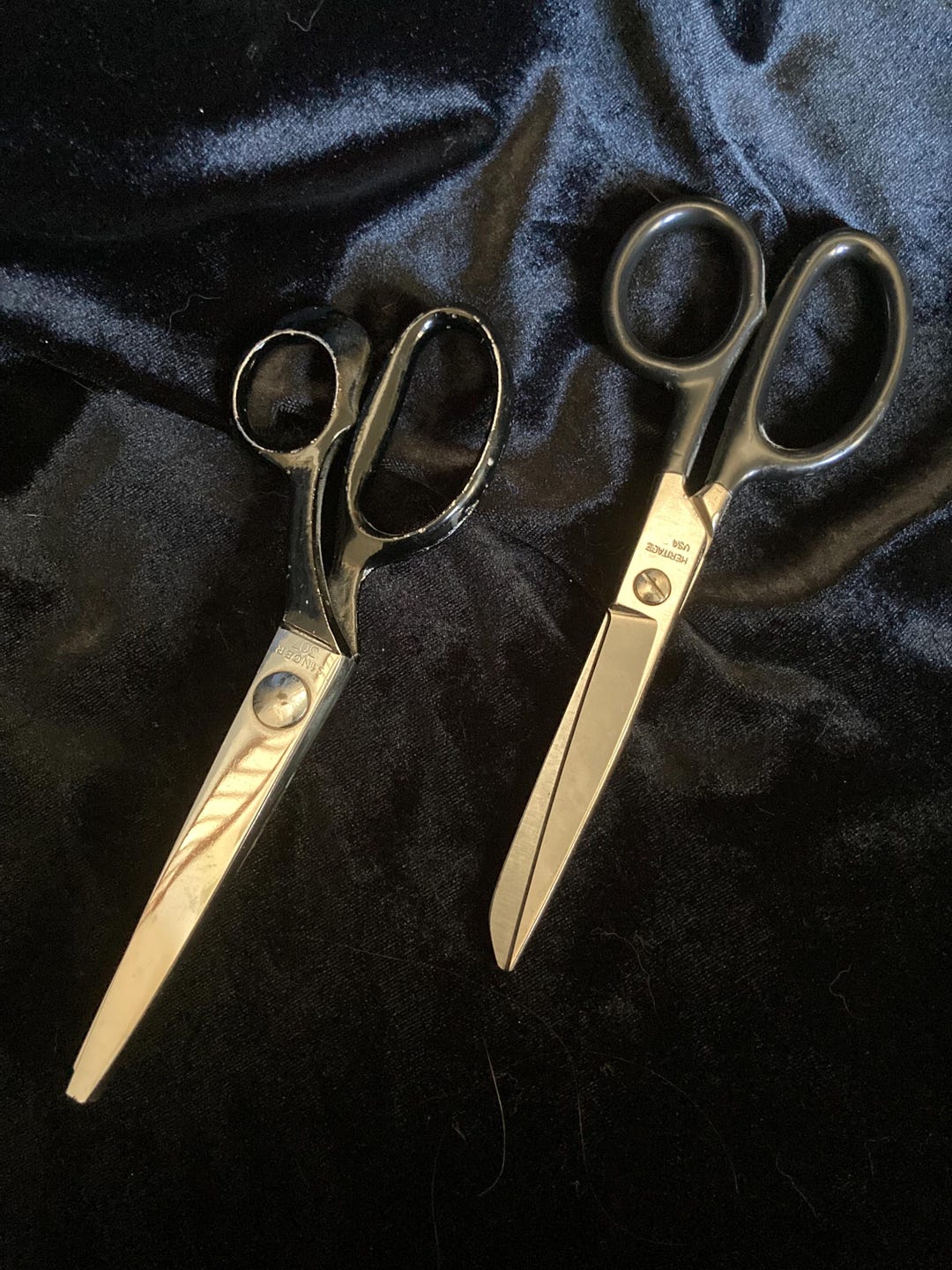 Singer Pinking Shears and Heritage Scissors Sewing Scissors - Etsy