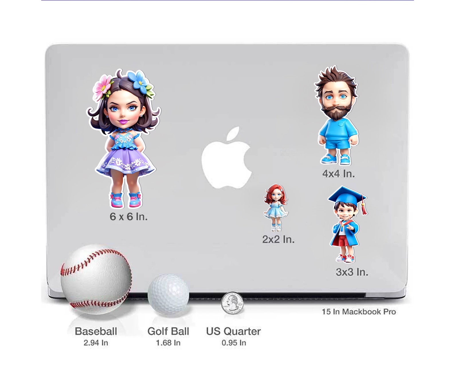 Custom Cute Sticker, Personalized Cute Sticker, Personalized Gift ...